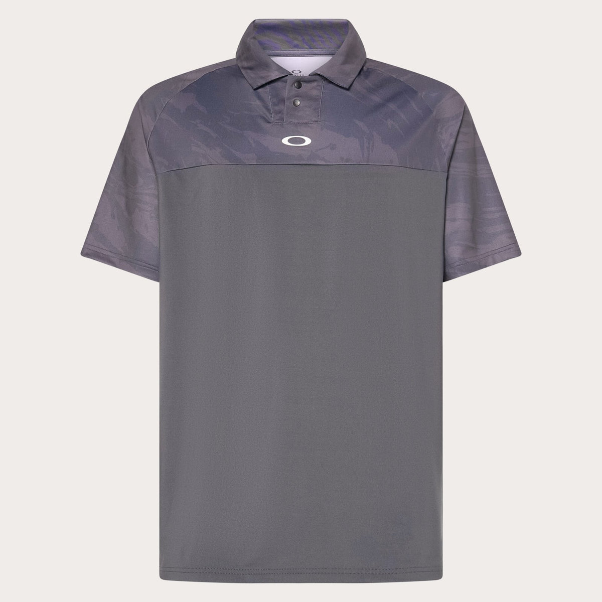 Oakley Mens Uniform Grey Reduct C1 Duality Polo – John's Stettler