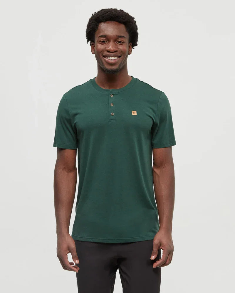 Ten Tree Men's Baker Forest Pine Henley Tshirt – John's Stettler