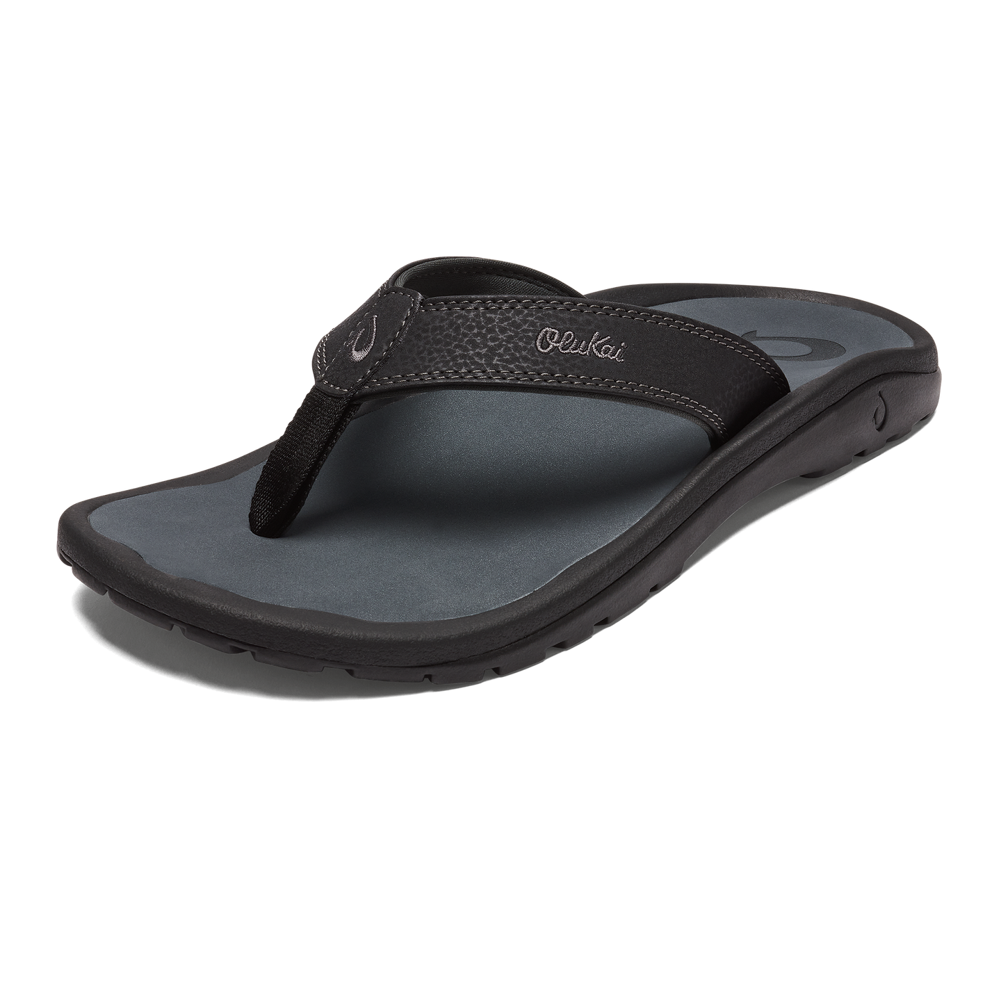 OluKai Men's 'Ohana Black Dark Shadow Sandal – John's Stettler
