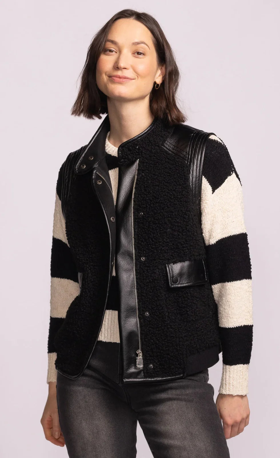 Pink Martini Ladies Black Vincino Vest – John's Stettler
